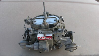 Edelbrock 1902 Carburetor 750 CFM Spread Bore Quadrajet Equivalent ...