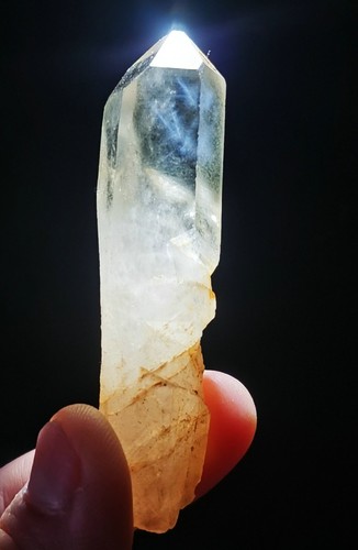 Lemurian "Blue Angel Feathers" Quartz Natural Point Crystal Rough ...