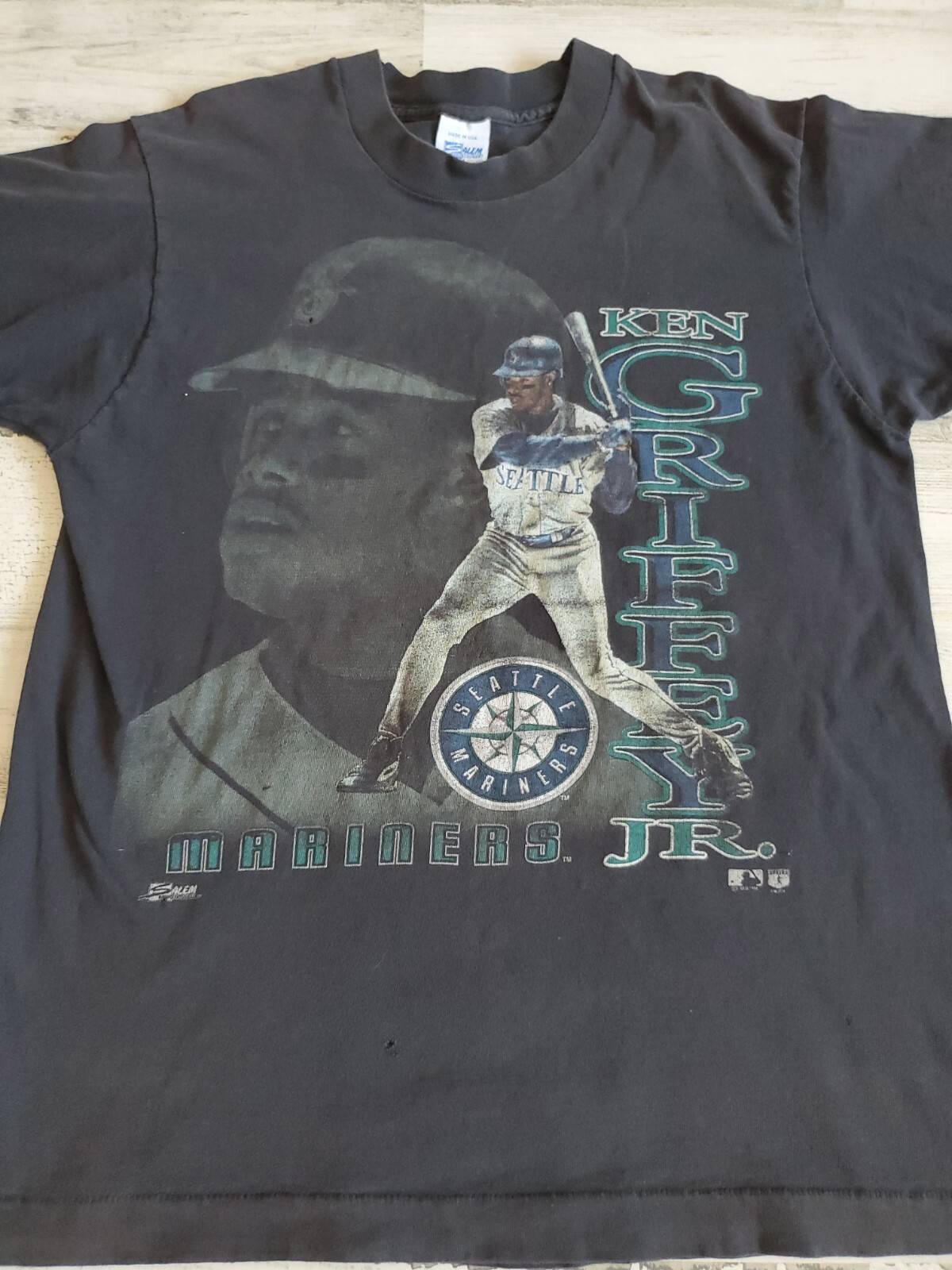 Vintage 1995 Ken Griffey Jr. Seattle Mariners T-Shirt… - Gem