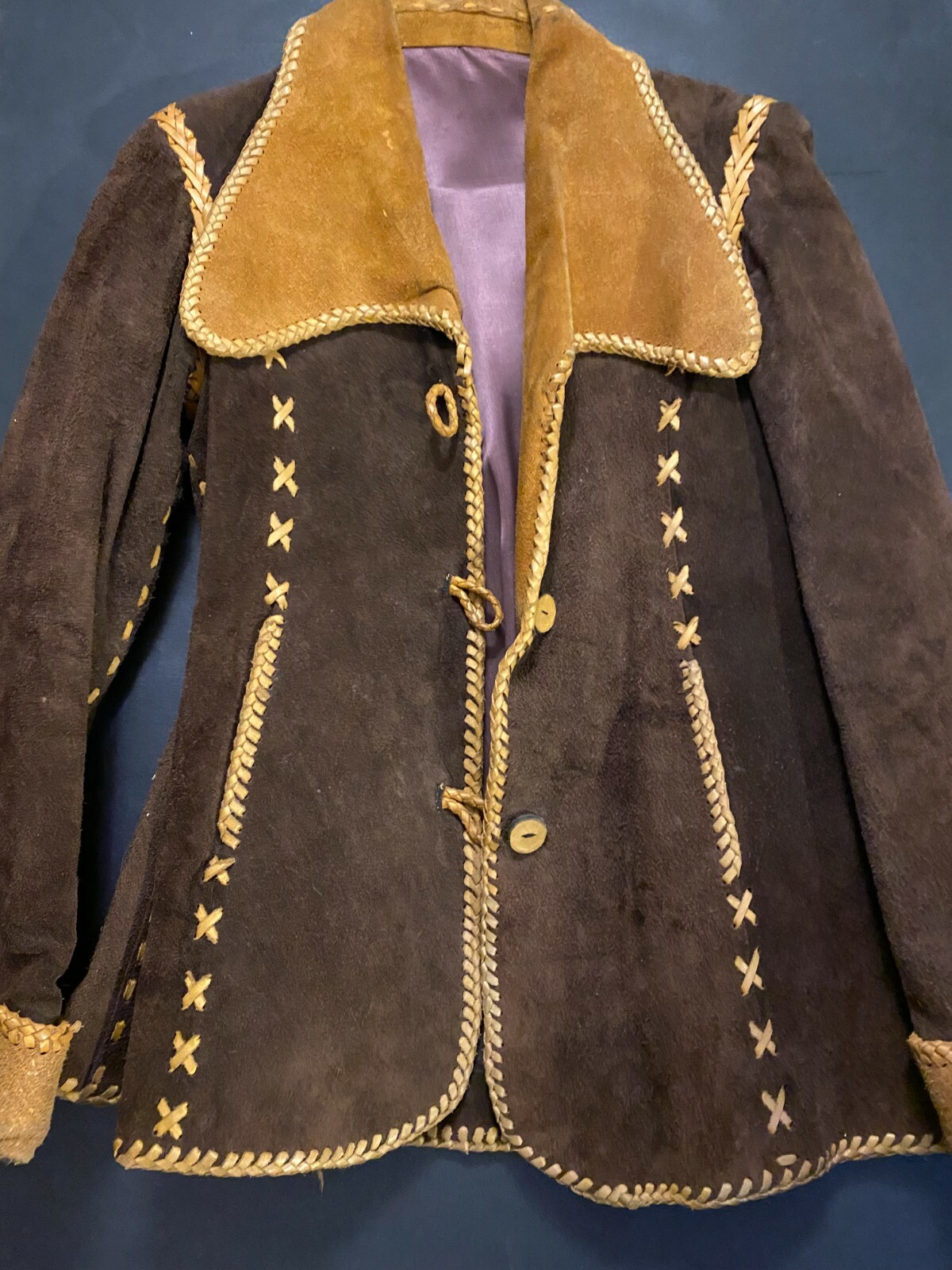 1960S VINTAGE WESTERN SUEDE (HAND MADE IN PHILADELPHI… - Gem