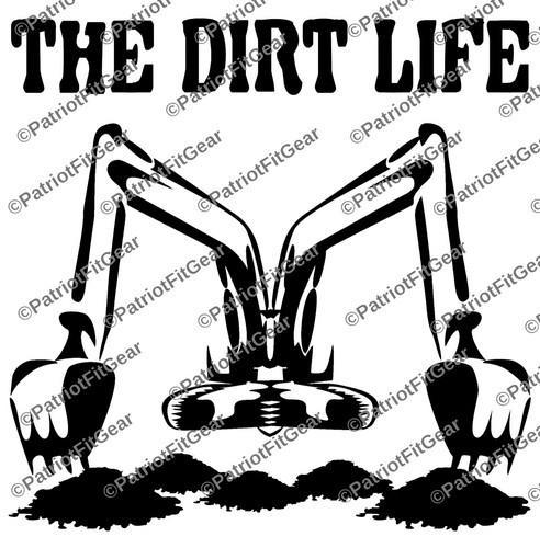 Heavy Equipment Operator,The Dirt Life,Excavator,Dozer,Sticker,Vinyl ...