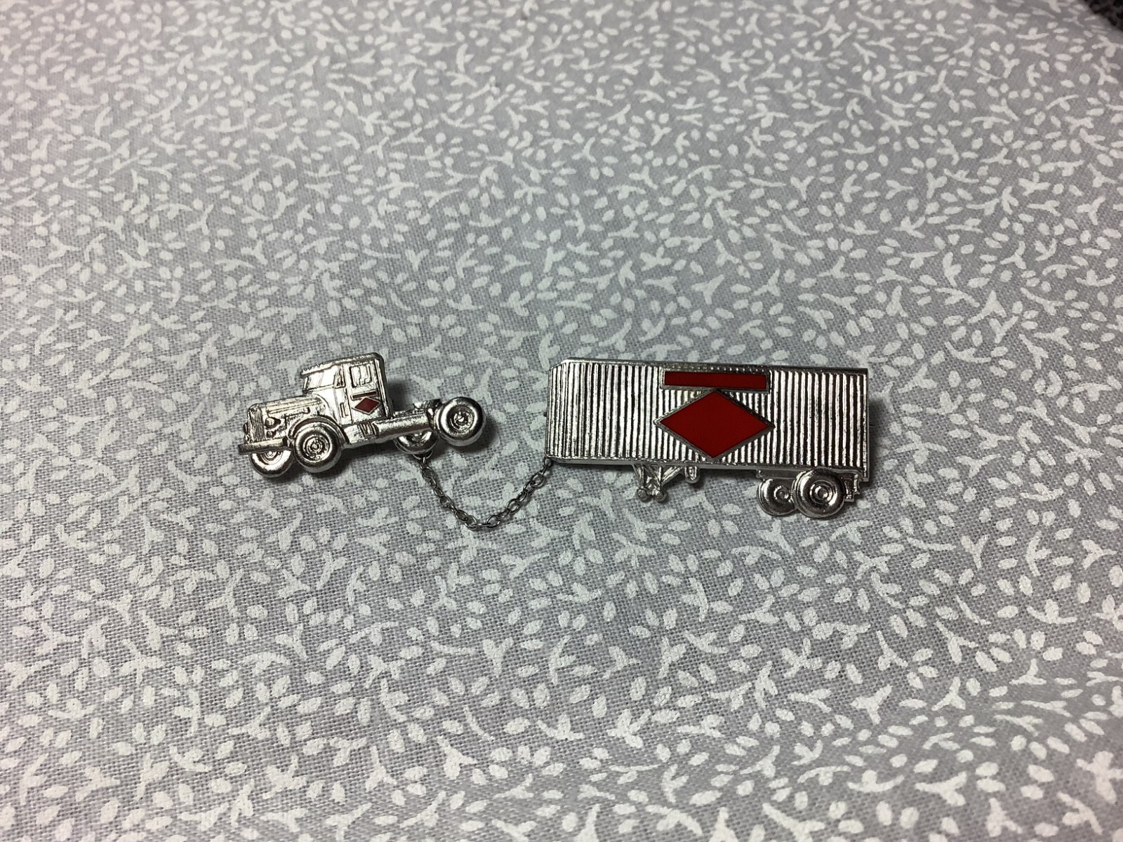 Vintage Sterling Silver Keeshin Motor Freight Trucking Pin/Brooch | eBay