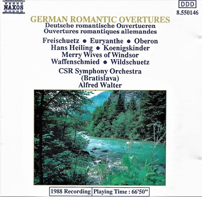 German Romantic Overtures, music CD | eBay Australia