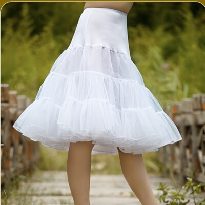 Underskirt Women A-line Crinoline Half Slips 26" Swing Vintage ...