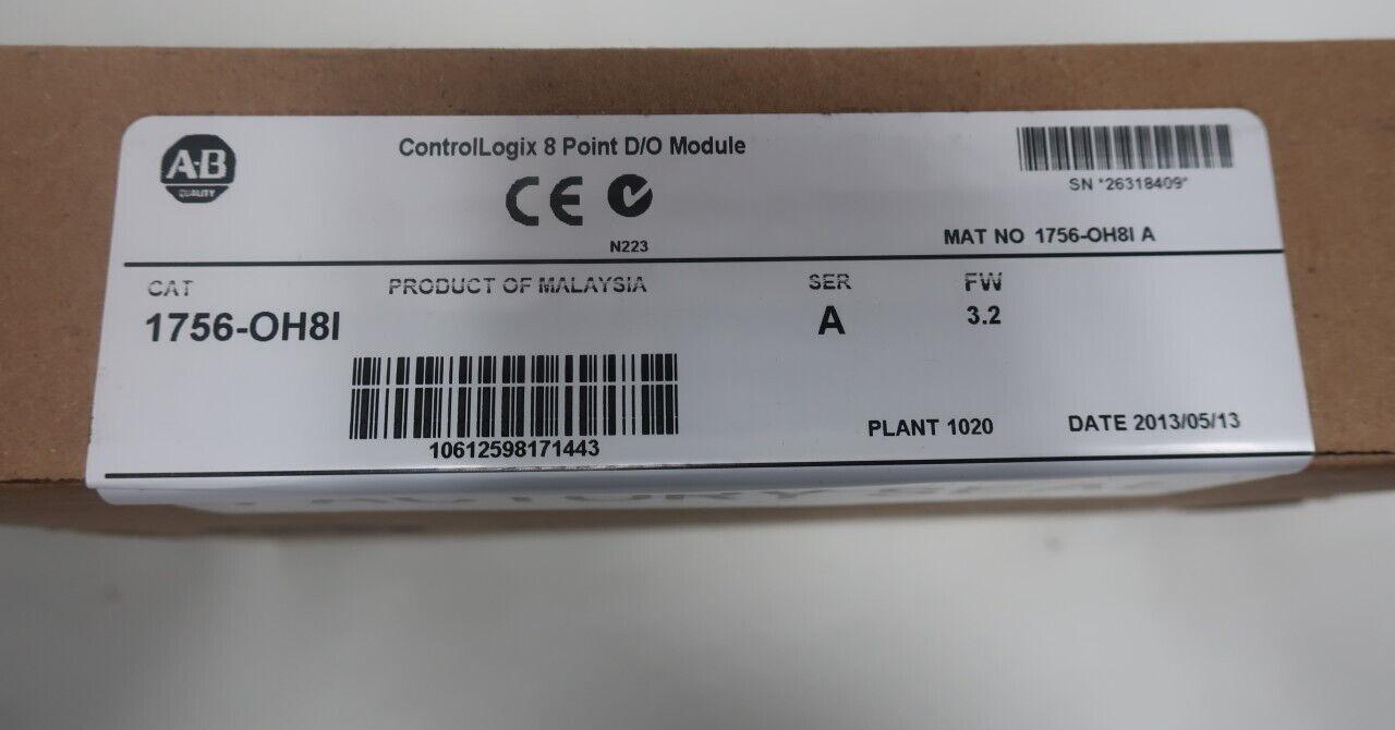 1756OH8I Allen Bradley 1756-OH8I Controllogix 8 Point D/O Module | eBay