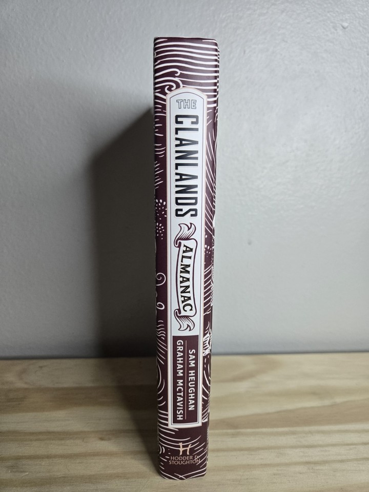 Clanlands Almanac Sam Heughan Graham McTavish Hardcover Outlander Very ...