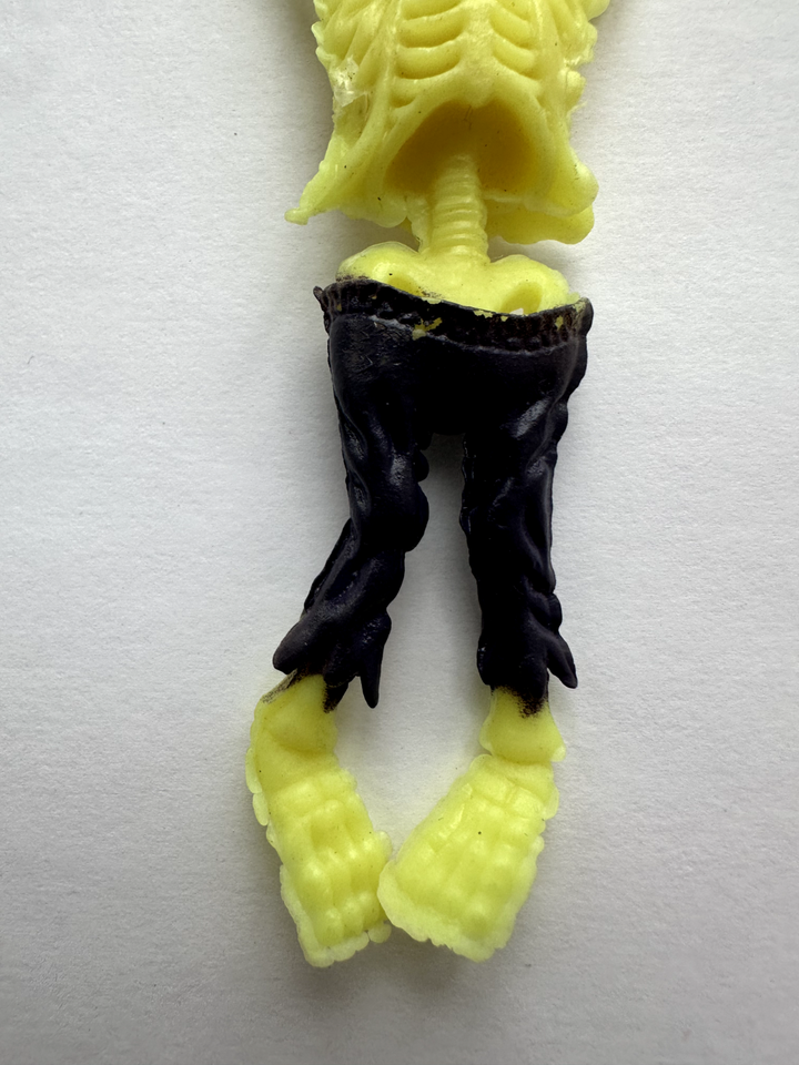 Spooky Kooky Skeleton Rubber Monster Jiggler Forgotten Prisoner Torture ...