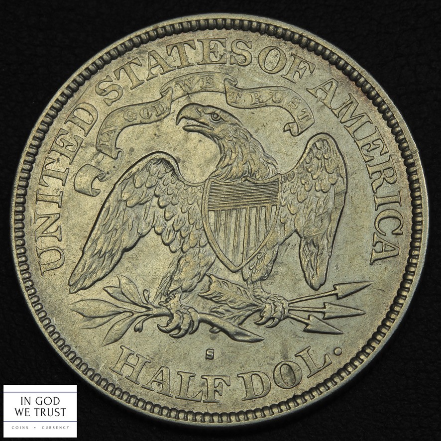 1877 S Seated Liberty Silver Half Dollar 50C | eBay