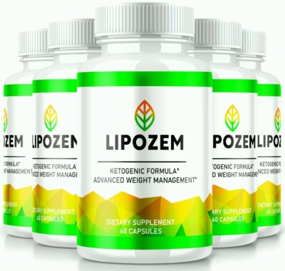 (5 Pack) Lipozem Advanced Dietary Pills to Support Weight Loss and Gut ...