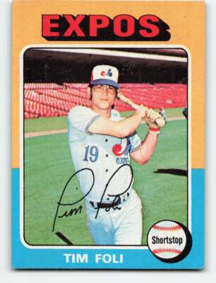 1975 Topps #149 Tim Foli VG/EX Very Good/Excellent Expos | eBay