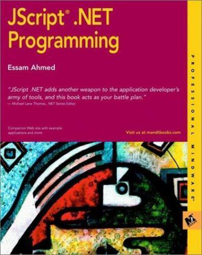 JScript.net Programming by Essam Ahmed (2001, Trade Paperback) for sale online | eBay