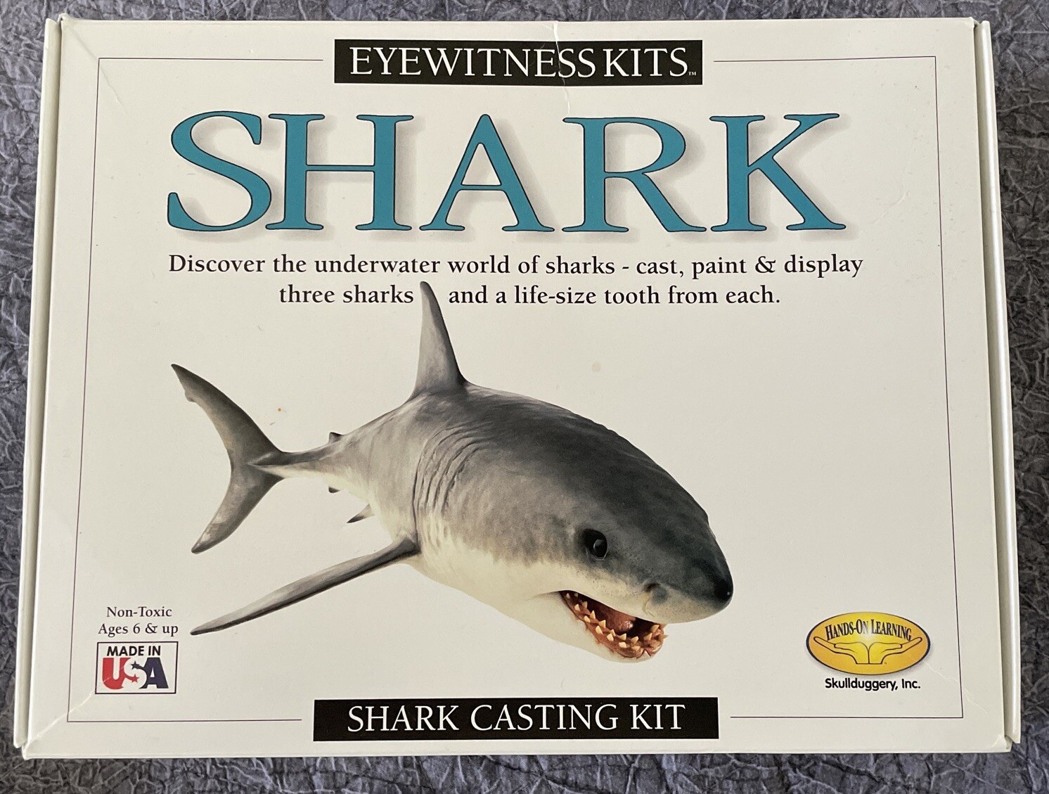 Eyewitness Kits Shark Model Casting Kit - Paint Kit 3 Sharks New in ...