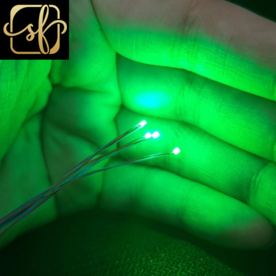 3Vgreen 50Pcs Pre-Wired #0805 Smd Led 30Cm Wires Ho N Oo Scale Pre ...