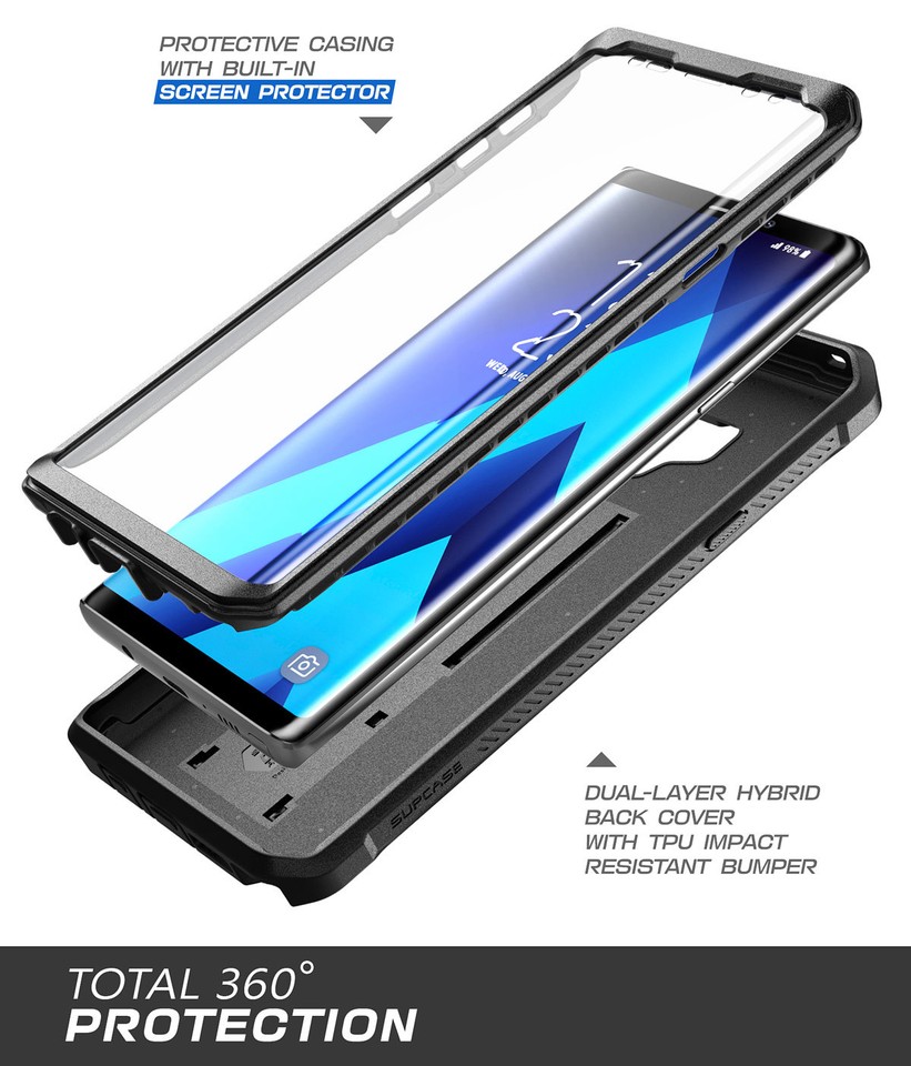 For Samsung Galaxy Note 9 Case SUPCASE UBPro Full-body Rugged ...