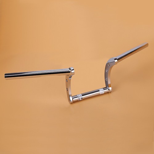 1'' Chrome Motorcycle Handlebars Z-Bar Drag Bars For Suzuki Chopper ...