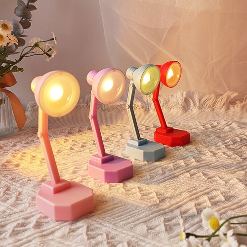 Mini Mechanical Arm Bend Lamp Accessories Handmade Diy Night Light Cute ...