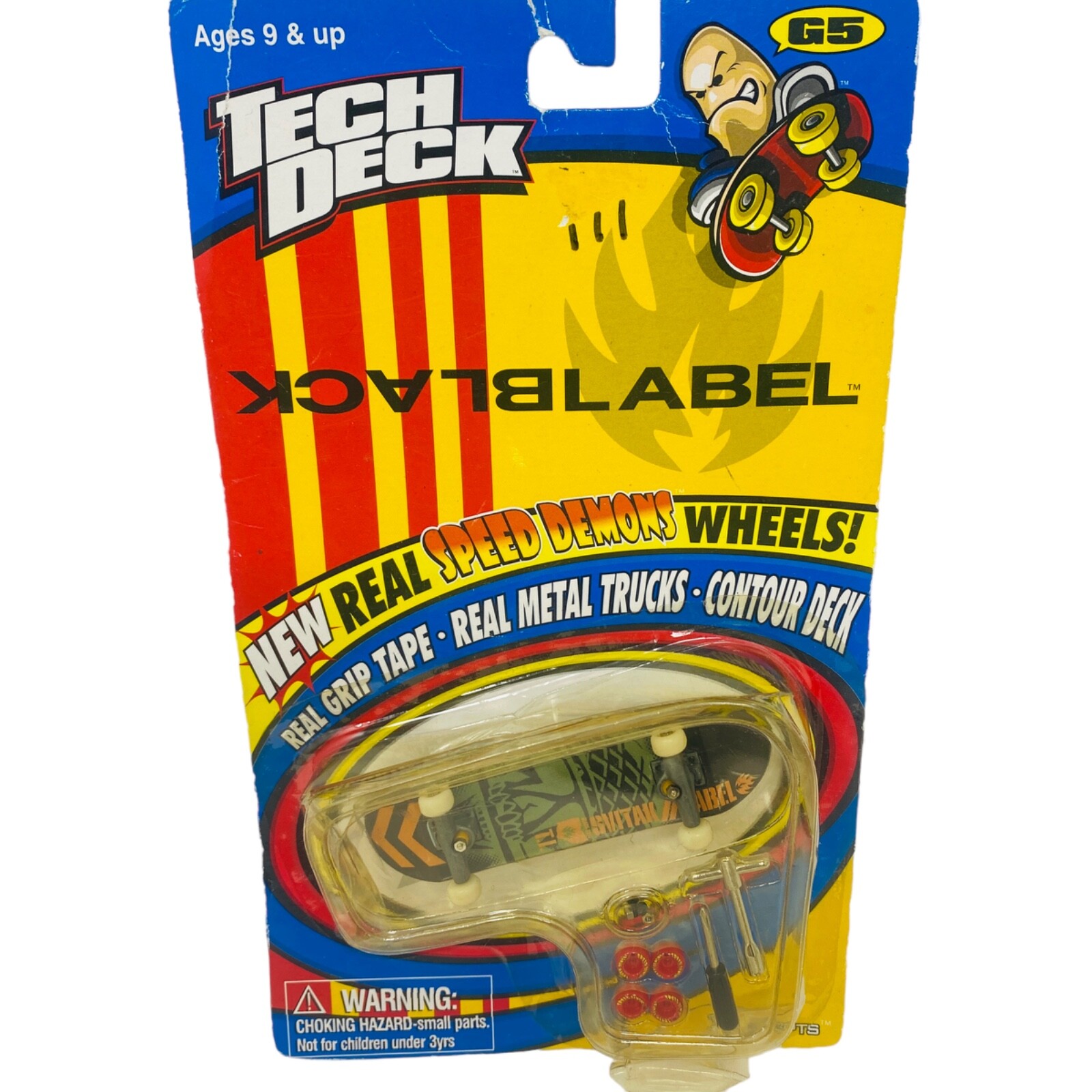 Tech Deck Black Label G5 Contour Deck Xconcepts (see details)