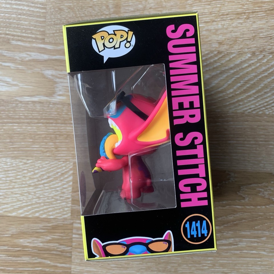 Funko Pop! Disney Lilo & Stitch Summer Stitch #1414 Backlight Special ...
