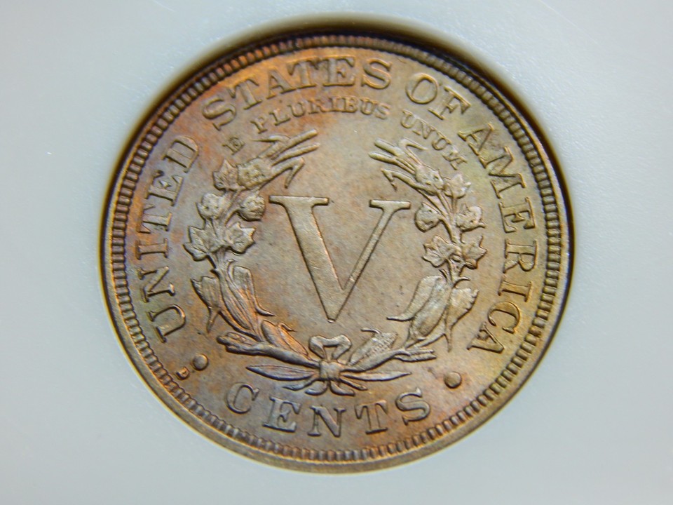 1912-D 5C Liberty Nickel MS-62 NGC/CAC, Old Fatty Holder! Very ...