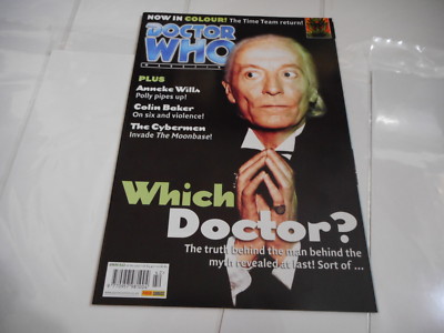#322 DOCTOR WHO marvel magazine ( UNREAD) | eBay