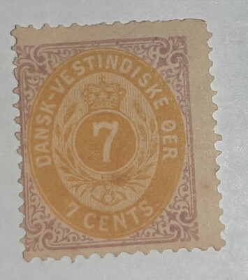 Danish West Indies Stamp #9a - Unused - DWI - Denmark - SCV $90 | eBay