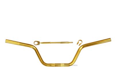 Moped Handlebars w/ Removable Cross Bar, 22mm - Gold | eBay