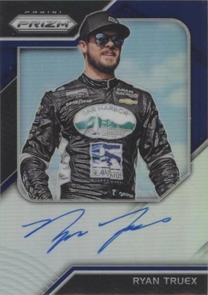 2018 Panini Prizm - Driver Signatures Blue Prizm #DS-RT Ryan Truex /25 ...