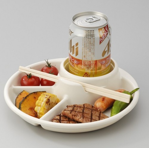 Divided Portable Barbecue Picnic Tray Portion Control Plate for Healthy ...