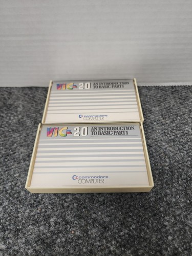 VTG RARE AN INTRODUCTION TO BASIC part 1 Commodore VIC-20 Cassettes | eBay