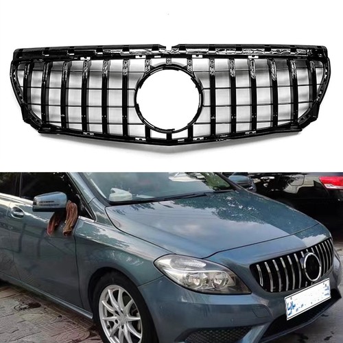 For Mercedes Benz W245 B Class 2008-2011 Black Front Bumper Grille GT ...
