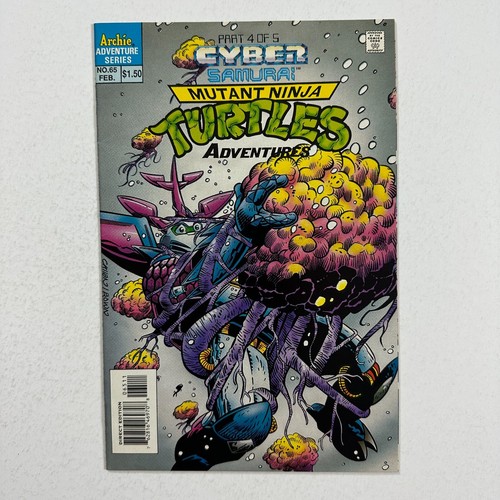 TEENAGE MUTANT NINJA TURTLES ADVENTURES 65 RARE HTF (1995, ARCHIE) | eBay