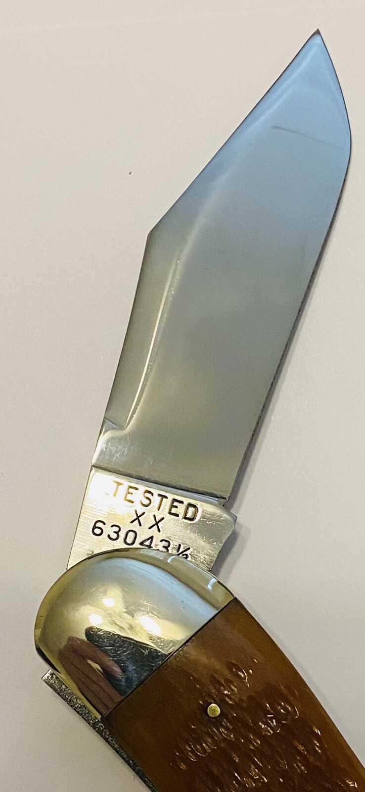 CASE BROTHERS, TESTED XX 63043 ½ CLASSIC WHITTLER KNIFE, ROGERS BONE ...