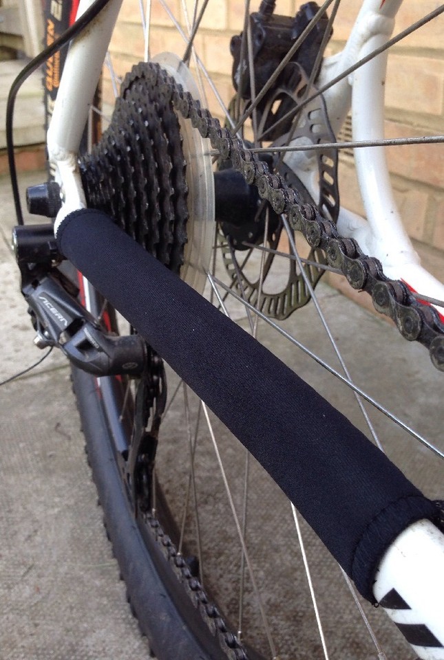 NEW CHAIN STAY PROTECTOR FRAME GUARD FOR MTB MOUNTAIN BIKE BICYCLE ...