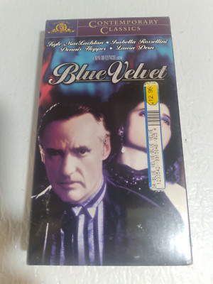 Blue Velvet VHS Sealed David Lynch 1986 Vintage MGM Contemporary ...