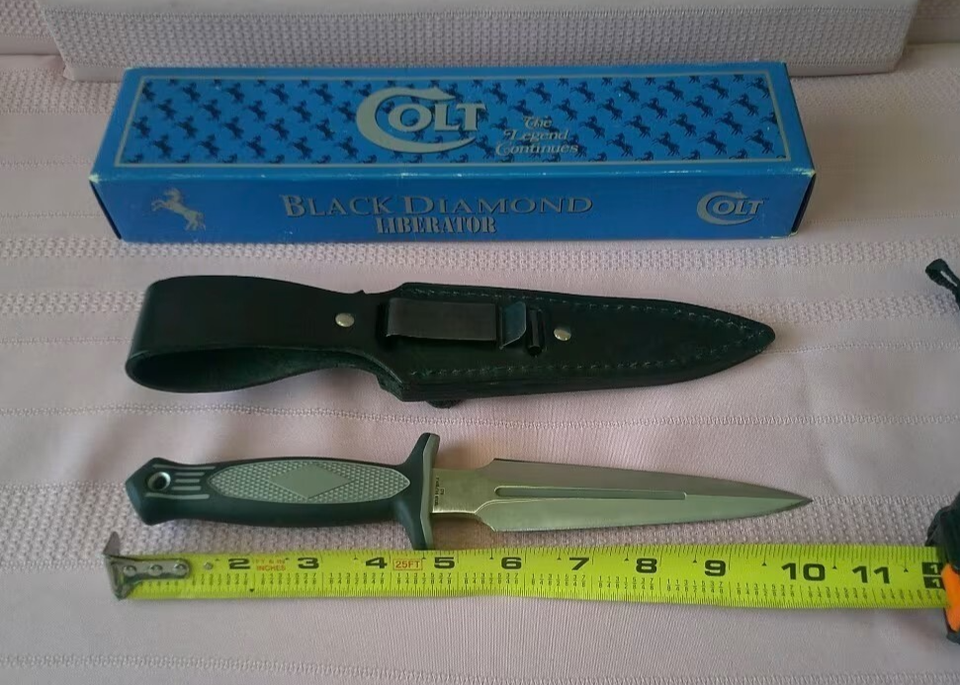 Rare 1995 US Made Kit Rae Design Colt CT8 Black Diamond Liberator ...