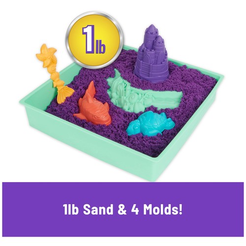 Playful Kinetic Beach Sand Sandbox Tray Storage Sensory Toys Magical ...