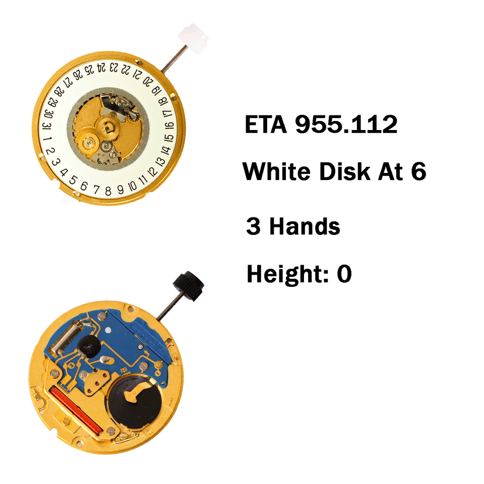 ETA 955.112-Swiss Made Quartz Watch Movement. | eBay