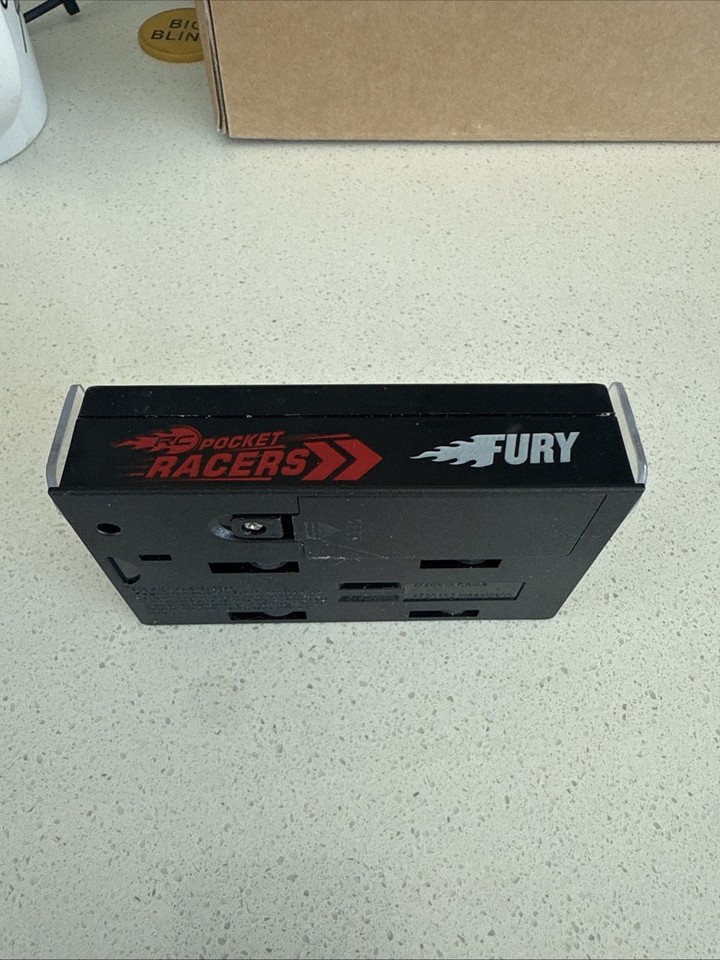 Vtg RECHARGEABLE REMOTE TOY CAR LAMBORGHINI RC POCKET RACERS YELLOW ...