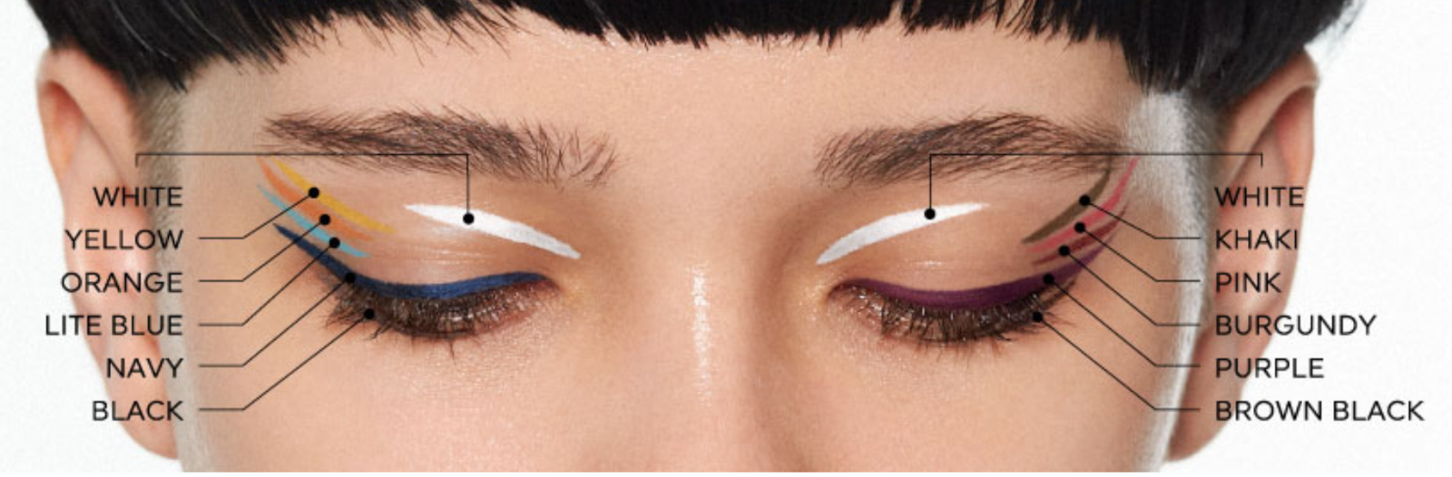 UZU Eye Opening Liner Flow Fushi Makeup Eyeliner Wide variety of colors ...