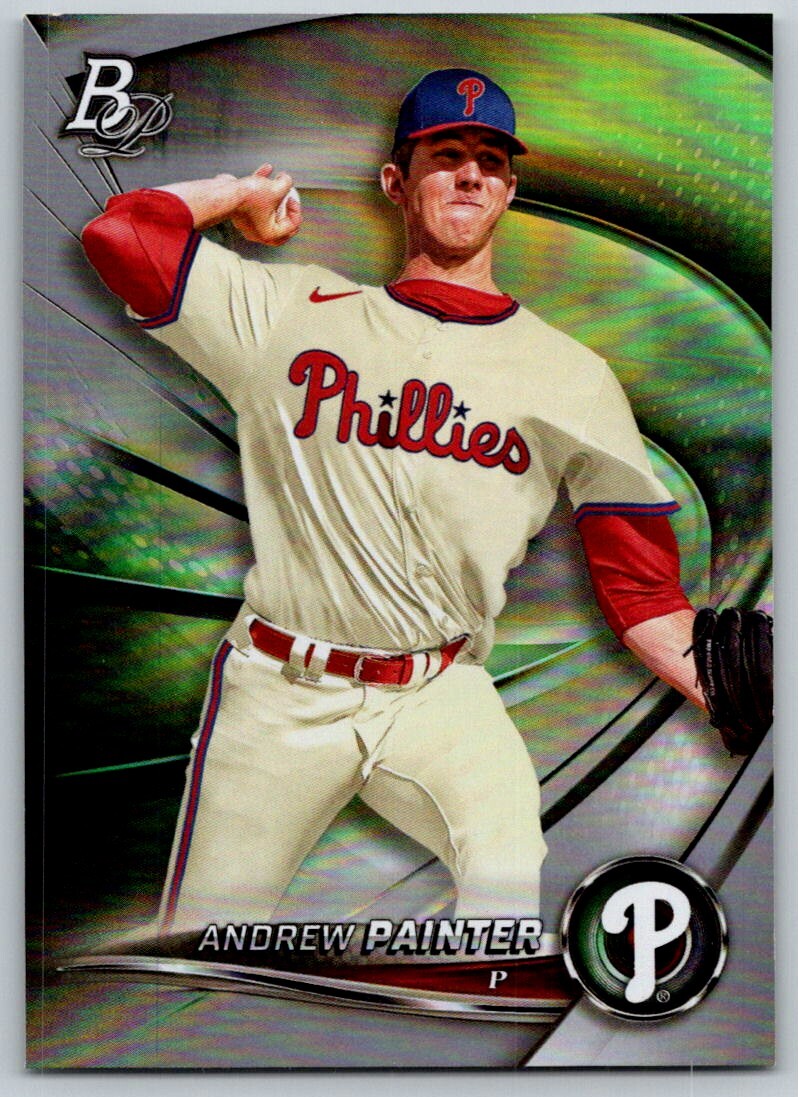 2022 BOWMAN PLATINUM ANDREW PAINTER PHILADELPHIA PHILLIES #TOP-34 | eBay