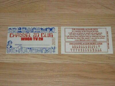 1970s Repro WDCA Channel/Captain 20 Crew Card/Count Gore de Vol ...