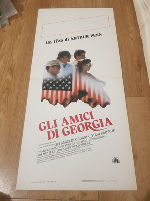 FOUR FRIENDS original italian SMALL poster 1981 Craig Wasson Jodi ...