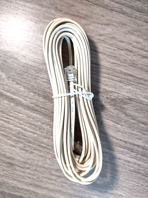 TIGER CABLE 25 FT 26 AWG 20251 AWM PHONE CORD ETHERNET EXTENSION CABLE ...