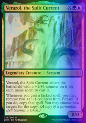 MTG Verazol, the Split Current (239p) Zendikar Rising Promos LP FOIL | eBay
