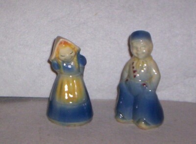 Salt & Pepper Shakers - Boy Girl Salt Pepper Shakers