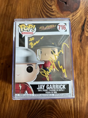 Funko POP! Television The Flash Jay Garrick #716 signed by John Wesley ...