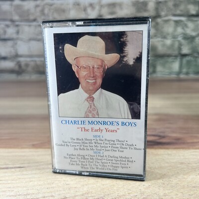 Charlie Monroe, CHARLIE MONROE'S BOYS, THE EARLY YEARS Cassette Tape | eBay