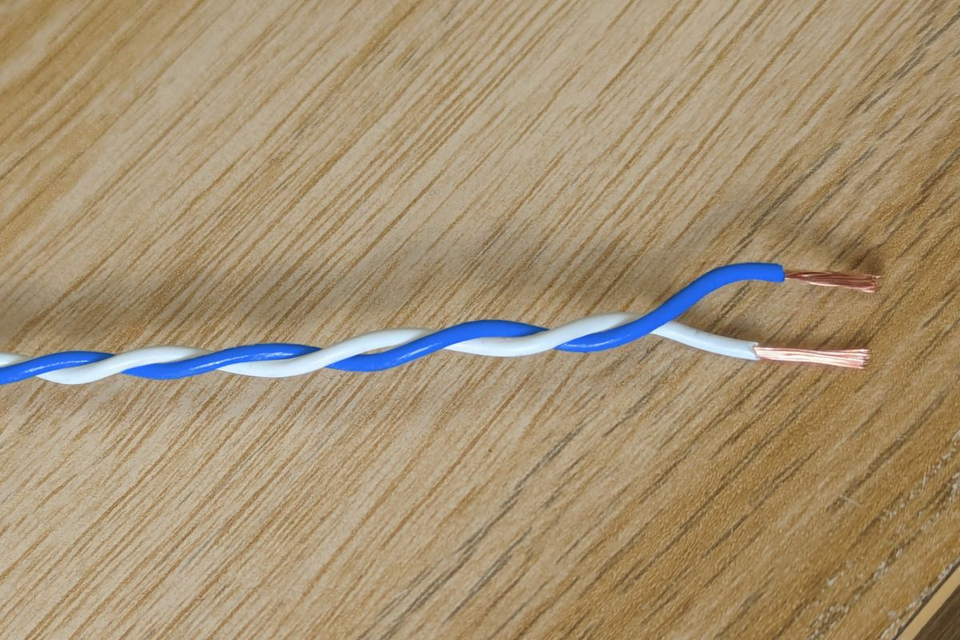 Twisted Pair UK - CAN Bus Wire (Blue & White) 20AWG/0.5mm2 Cable | eBay