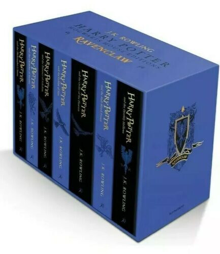 Harry Potter Ravenclaw House Edition Paperback Box Set by J.K. Rowling ...