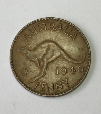 Australia One Penny 1940 GEORGE VI Rare Coin Collectible Antique | eBay UK